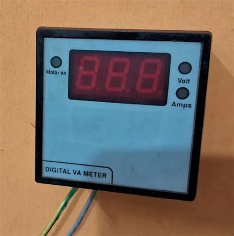 Wall Mounted Digital VA Meter For Control Panel Indication At Rs Piece In Karad