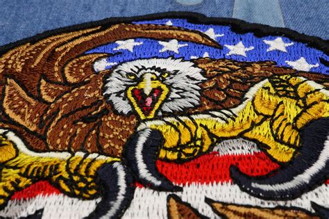 Eagle Talons Patch For Jackets By Ivamis Patches