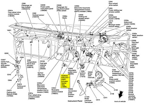 2005 Flasher Location Ford Automobiles
