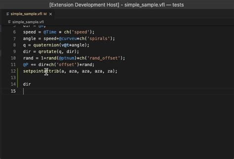 Add Support For VSCode Vex Issue Cgtoolbox Vscode Houdinivexhelp GitHub