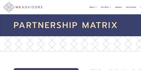 Partnership Matrix Mk Advisors