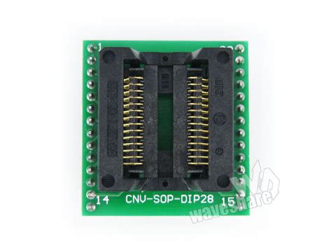 SOP28 TO DIP28 A Enplas IC Programmer Adapter For SOP20 SOP28 SO20 SO28 SOIC20 SOIC28 Package