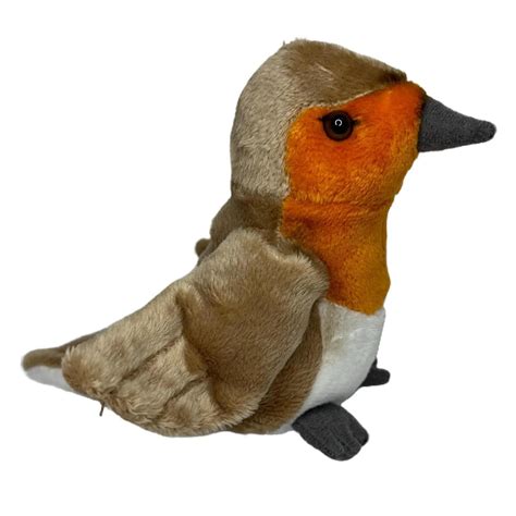 12cm Robin Soft Toy Cuddly Plush Toys Totally Toytastic