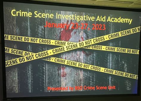 Roberto Caceres On Linkedin Csitraining Crimescene Traininganddevelopment