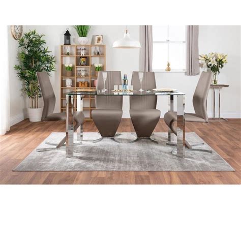 Glasschrome Dining Table With 6 Chairs In B2 Birmingham Für 25000