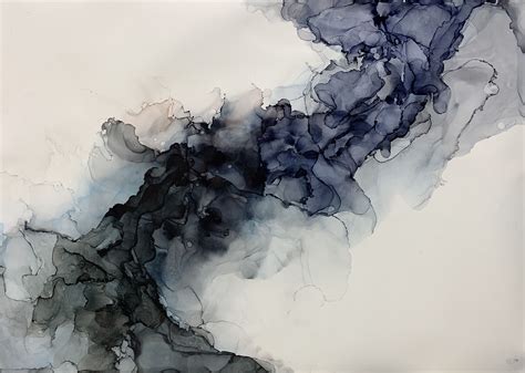 Абстракция спиртовыми чернилами | Abstract, Abstract artwork, Artwork