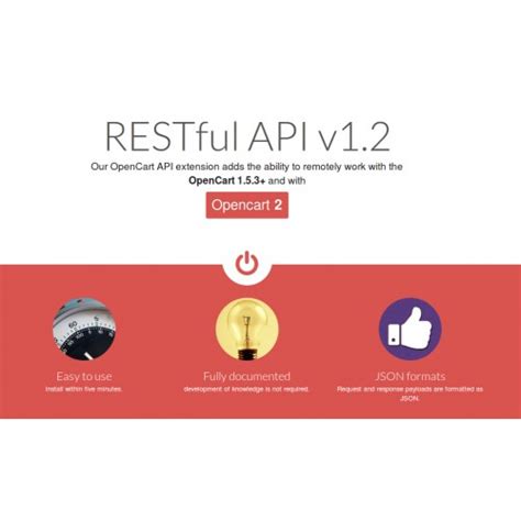 opencart restful api v1 2