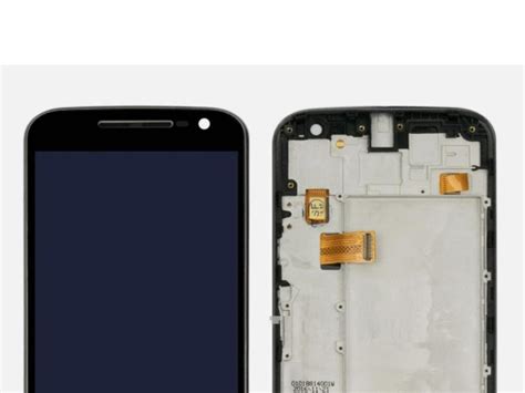 Repuesto Pantalla Lcd Display Tactil Con Marco Motorola Moto G4 Plus 2016 Negra