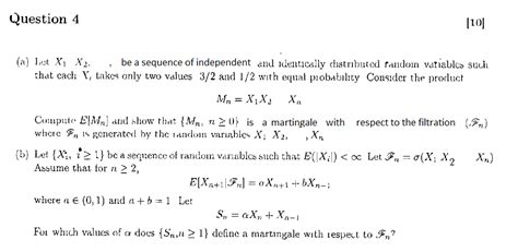 A Lect X1x2 Be A Sequence Of Independent And