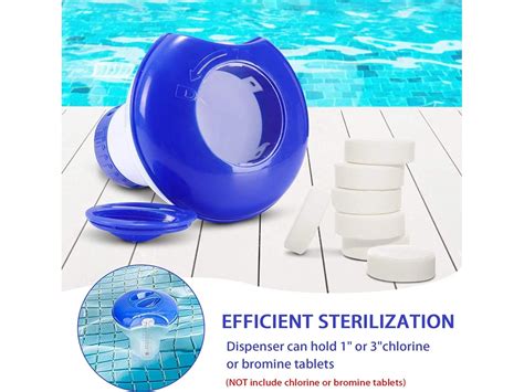 Pool Chlorine Diffuser With Thermometer Pool Chlorine Float Floating Pool Chlorine Diffuser With Thermometer Pool Chlorine Float Floating