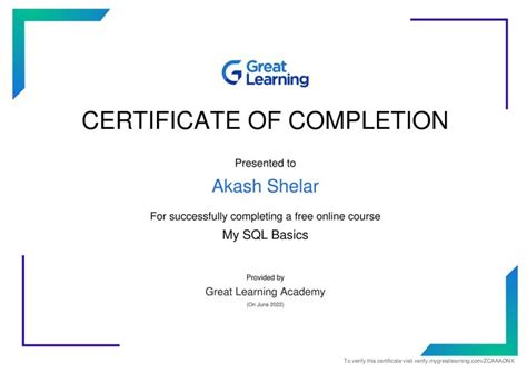 akash shelar on linkedin mysql certificate certificate