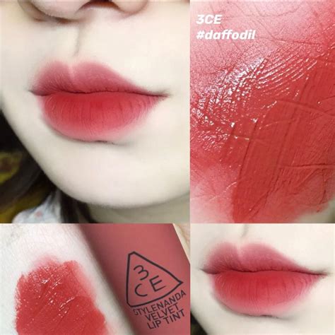 3ce Velvet Lip Tint Daffodil Beauty And Personal Care Face Makeup On