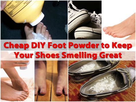 Cheap Diy Foot Powder To Keep Your Shoes Smelling Great Diy And Crafts