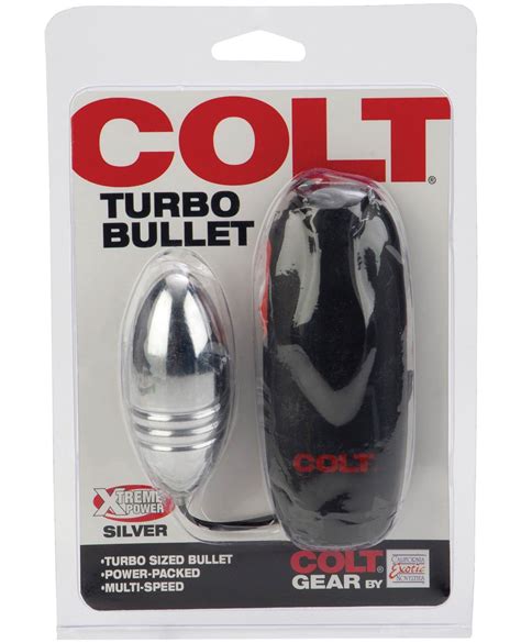 Colt Turbo Bullet Silver By California Exotic Novelties Cupids