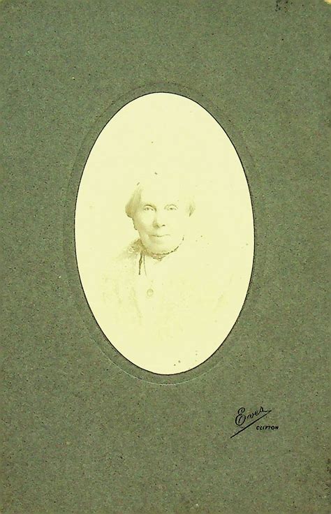 Photograph Of Sophia Maddock Daughter Of Rev Samuel Maddock Ropley