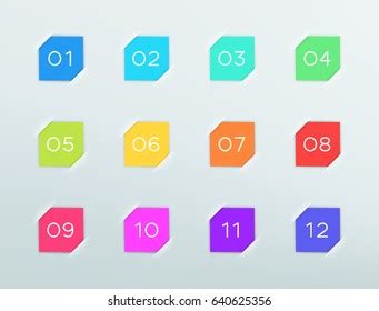4 293 Square Bullet Images Stock Photos Vectors Shutterstock