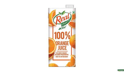 Buy Real Activ Fruit Juice Orange 1 Ltr Online At Best Price