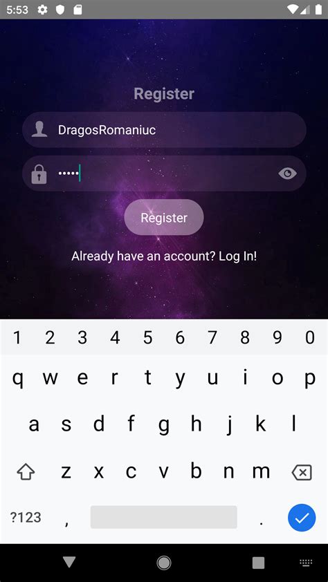 Github Dragosromaniucreact Native Authui Simple Auth Page