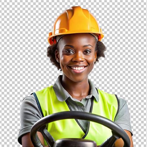Black Female Construction Worker Psd 2 000 High Quality Free Psd