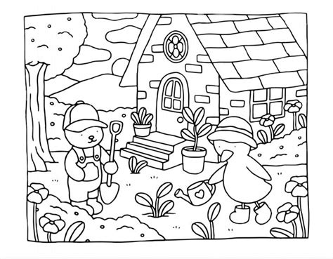 Bobbie Goods Coloring Book Coloring Book Art Cartoon Coloring Pages
