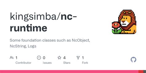 GitHub Kingsimba Nc Runtime Some Foundation Classes Such As NcObject NcString Logs