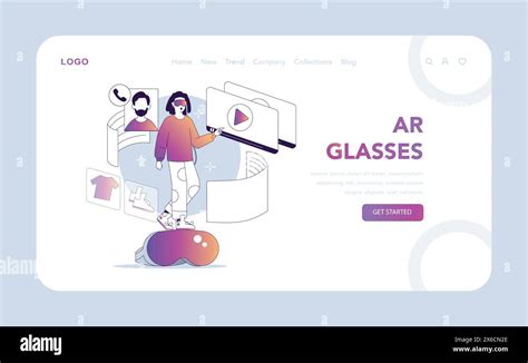 Holographic Interfaces Stock Vector Images Alamy