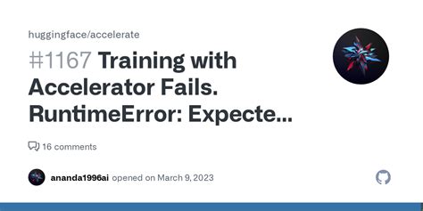 Training With Accelerator Fails Runtimeerror Expected All Tensors To