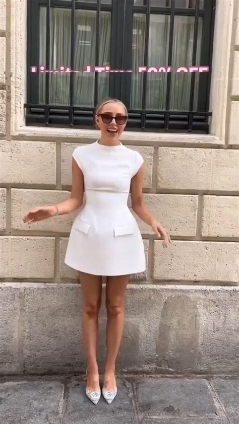 The Cap Sleeve Mini Dress Buy 2 Free Shipping Video Video Mini