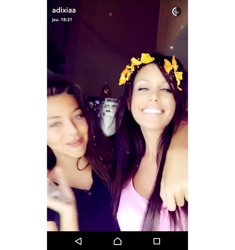 Photo Adixia Et Sa Demi Soeur Complices Sur Snapchat Jeudi 28