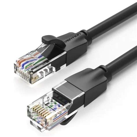 Патч корд Vention Cat 6 Utp Rj45 ПВХ Черный Ibebh фото отзывы характеристики в интернет