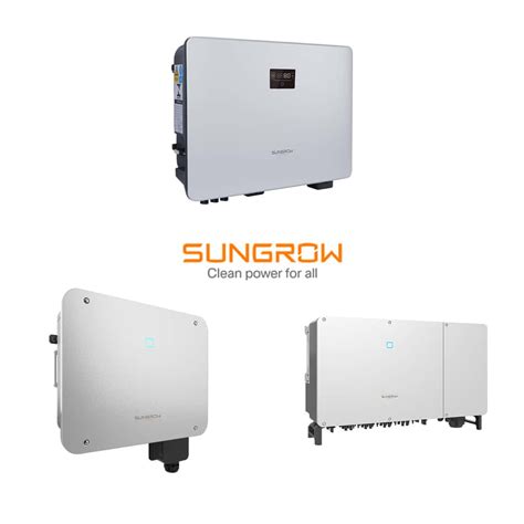 Solar Inverters Sungrow Alcon Photovoltaic Photovoltaic Panel Systems