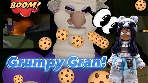 Playing GRUMPY GRAN SCARY OBBY Easy Mode ROBLOX Gameplay YouTube