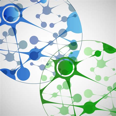 Vector Biotechnology Illustration Science Design Molecule Dna Stock Vector Illustration Of