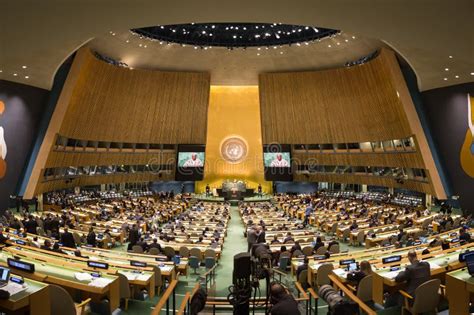 L Assemblée Générale Des Nations Unies à New York Photographie