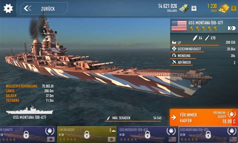 Uss Montana Bb 67 Battle Of Warships Wiki Fandom