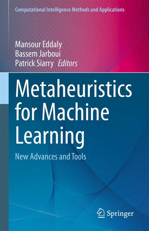 computational intelligence methods and applications metaheuristics for