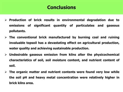 Effect Of Brick Kiln Emissionspptx