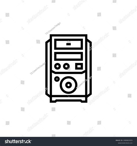 Cpu Vector Icon Computer Component Icon Stock Vector Royalty Free Shutterstock