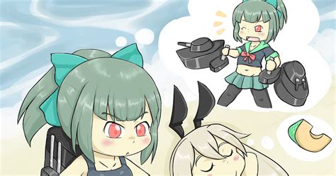 艦これ 海と夕張さん たろのイラスト Pixiv