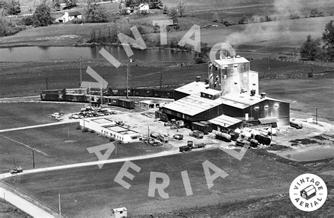 Vintage Aerial Ohio Morrow County Smo