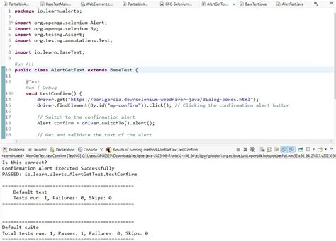 How To Handle Alert In Selenium Using Java Geeksforgeeks