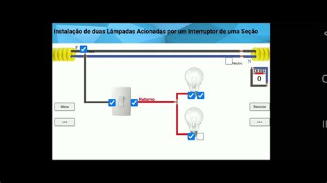COMO INSTALAR DUAS LÂMPADAS EM INTERRUPTOR SIMPLES eletricanapraticas