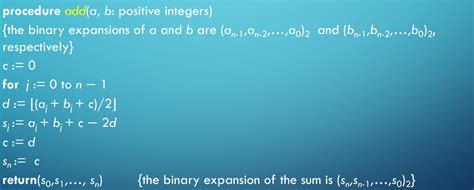 이산수학 integer representations and algorithm hve blog