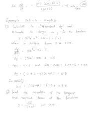 Understanding Differential Calculus Solving Equations And Course Hero