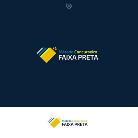 Método Concurseiro Faixa Preta Criação de Logo Para Outros