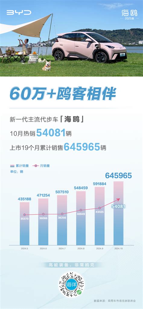 【海鸥10月热销54081辆汽车新闻】 易车比亚迪海洋三台高新鑫迪店