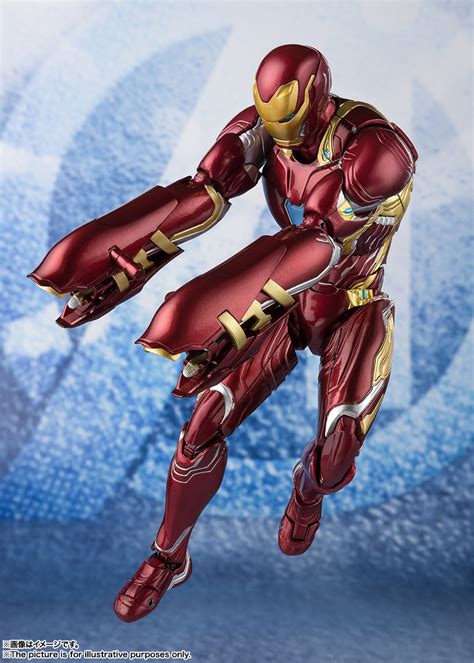 S H Figuarts Iron Man Mark 50 Nano Weapon Set 2 Avengers Endgame