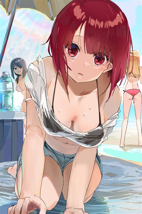 Arima Kana Hoshino Ruby And Kurokawa Akane Oshi No Ko Drawn By Funi