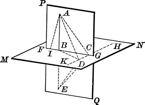 Two Planes Intersecting Vintage Illustration 13745559 Vector Art At Vecteezy