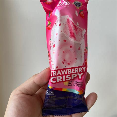 Jual Es Krim Aice Strawberry Crispy Shopee Indonesia